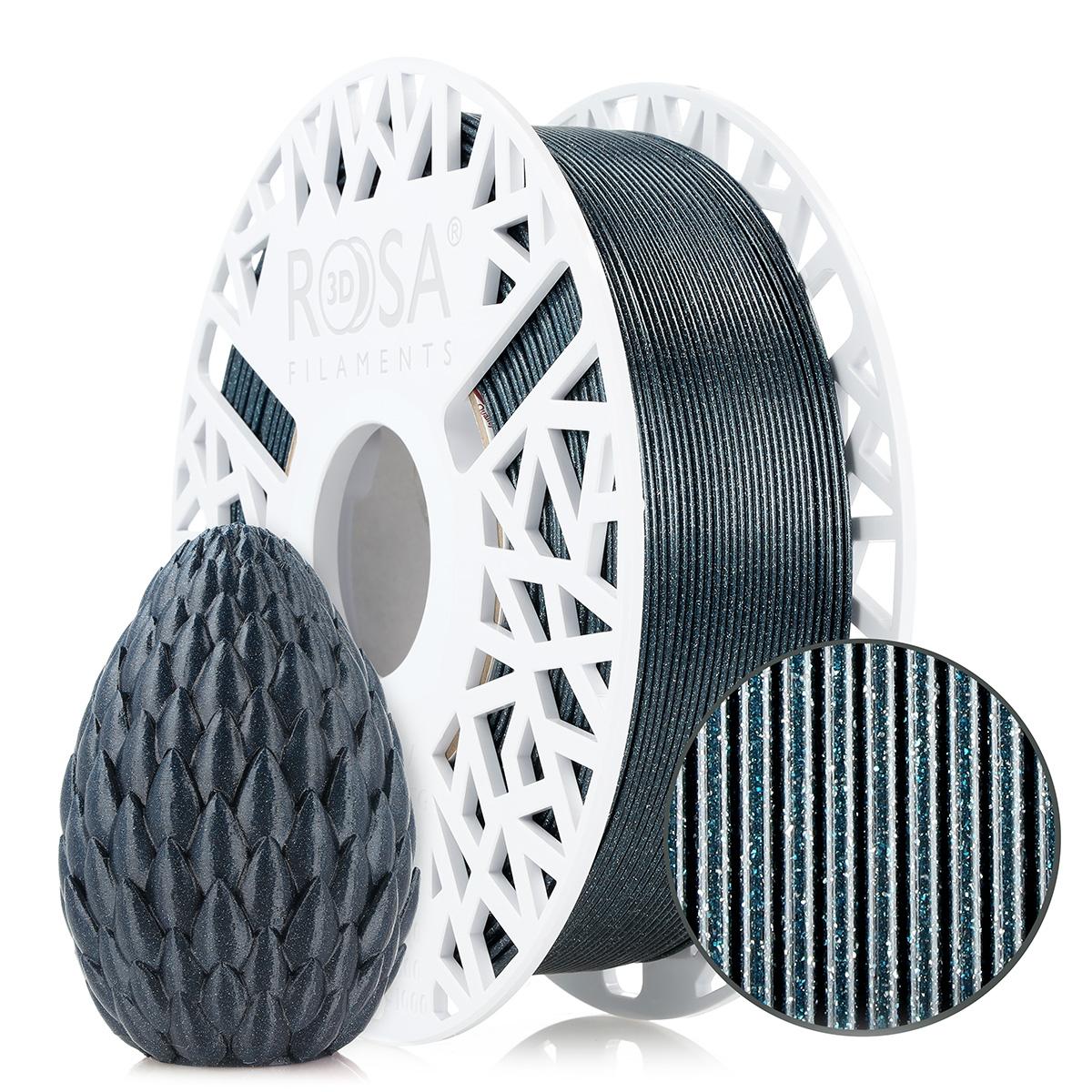 Filament 3D PET-G HS Galaxy Navy Blue 1kg | ROSA3D Filaments eshop