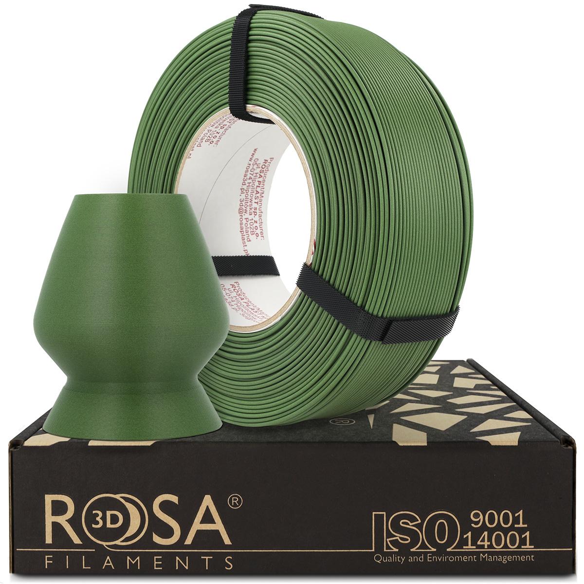 FILAMENT 3D ReFill PLA-CF Matt Matcha Green 1,75mm 1kg | ROSA3D ...