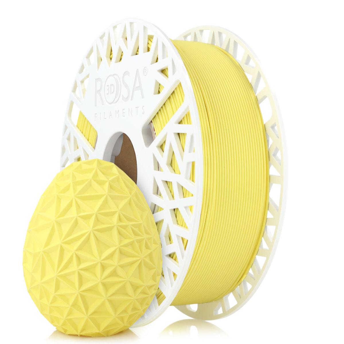 Filament 3D PLA Pastel Yellow | sklep ROSA3D Filaments