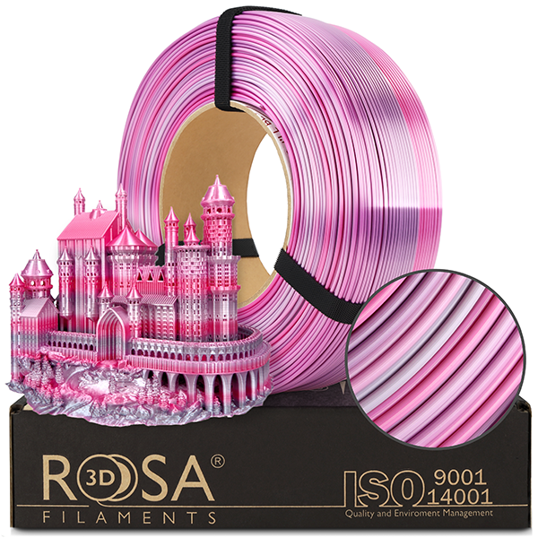 Filament 3D ReFill PLA Multicolour Flower | sklep ROSA3D Filaments